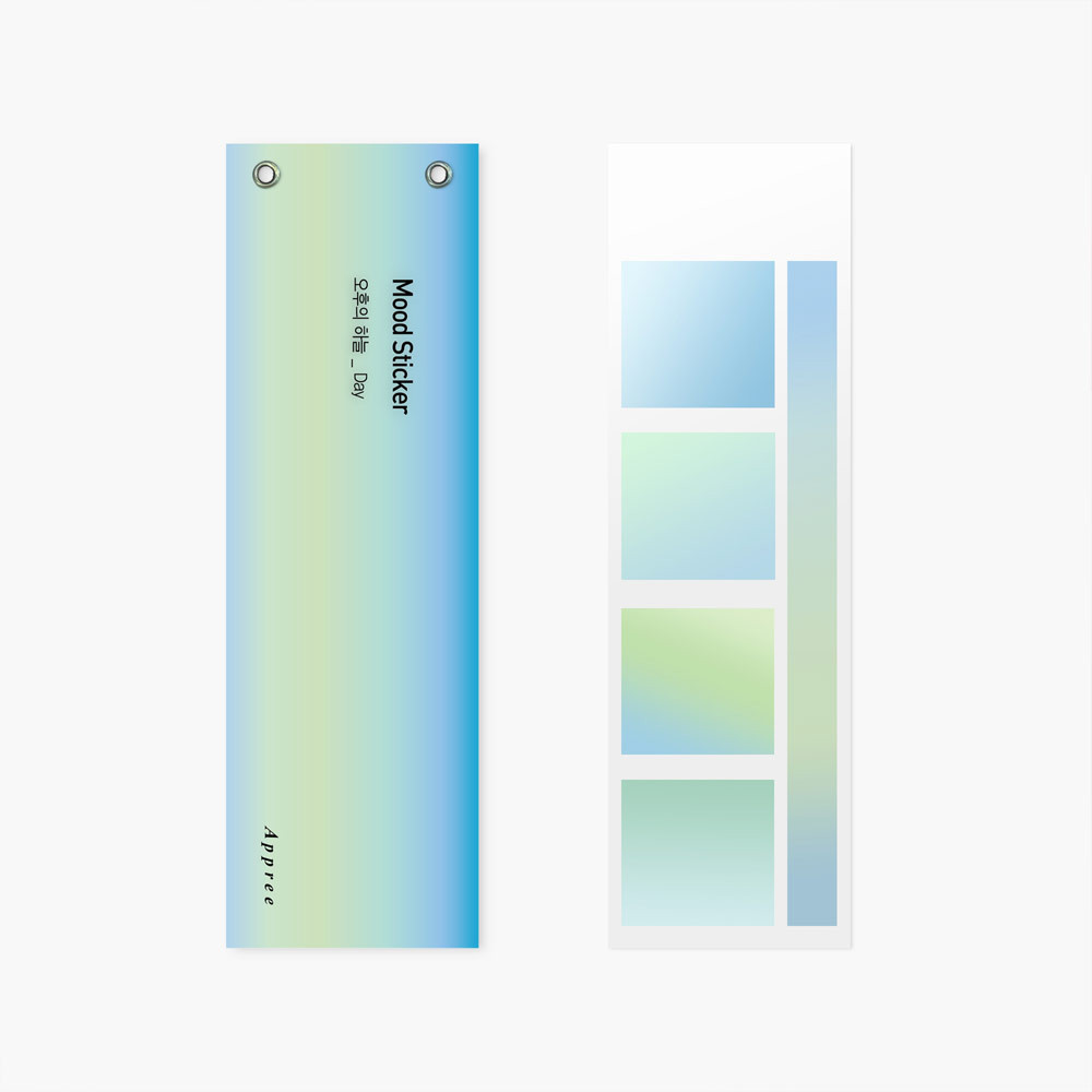 Appree Dawn Clear Paper Mood Sticker Pack
