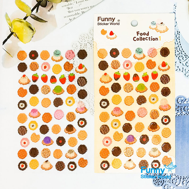 Funny Sticker Bonny Bonny Puffy Deco Sticker