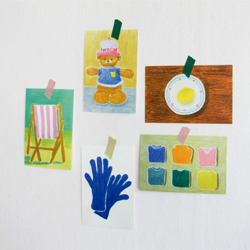 Jam Studio Little Thing Hand Drawing Postcard Ver3