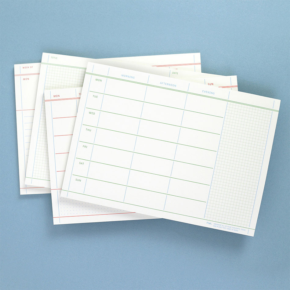 Paperian Baum simple A5 size plain notepad - fallindesign.com