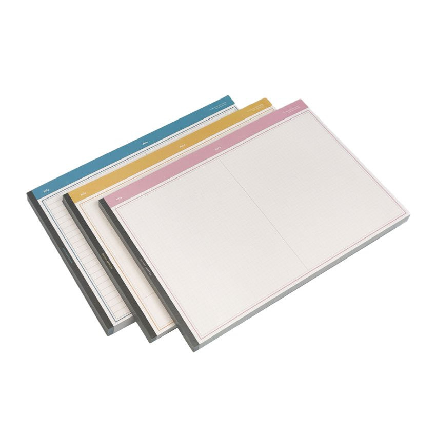 Heyday Two Tone Color B5 Notepad 100 Sheets