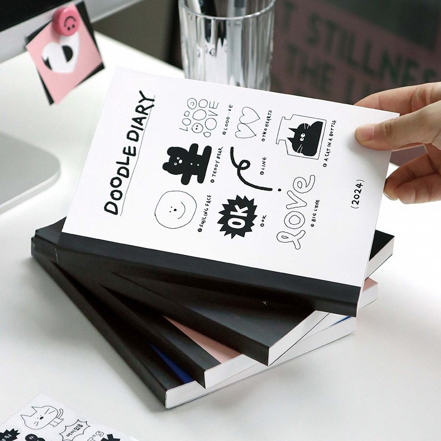 Iconic 2024 Moodscape Dated Weekly Diary Planner