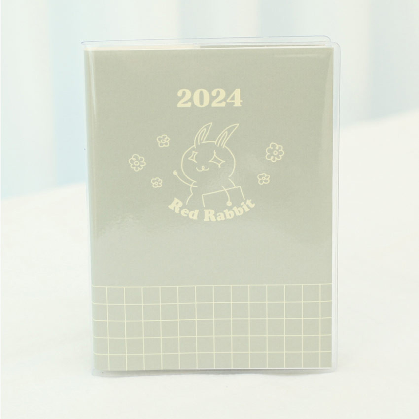 3AL 2024 Red Rabbit A6 Dated Weekly Planner Diary