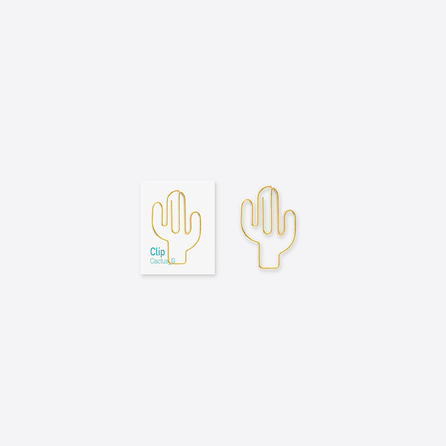 Appree Rose Gold Tulip Metal Clip Pack Korean Stationery