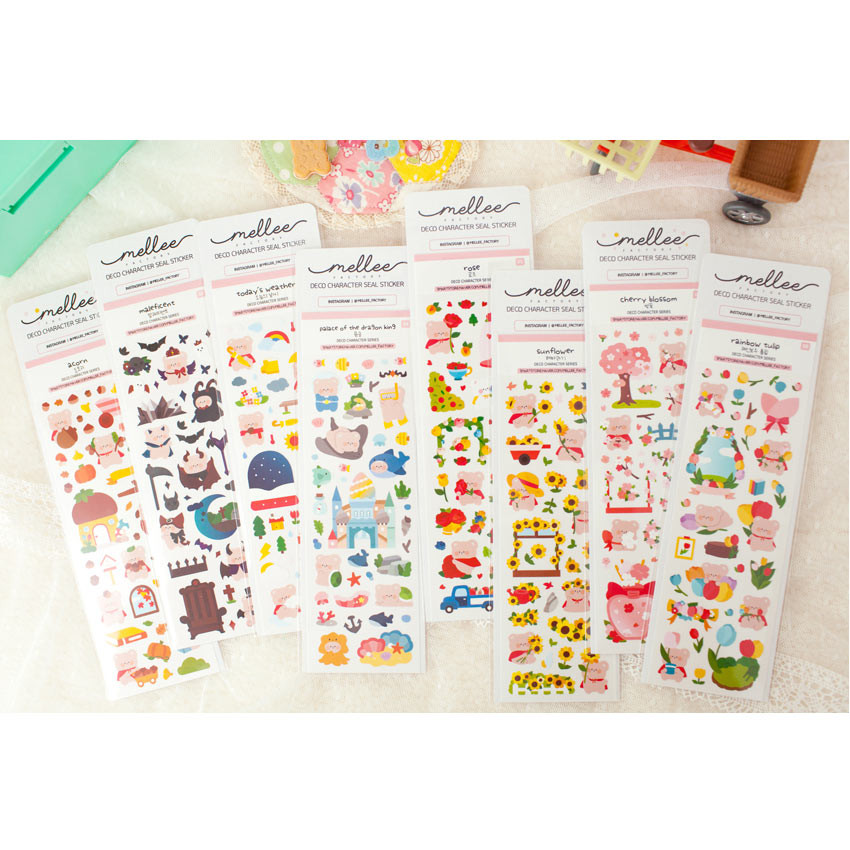 Mellee Factory Juljuly Removable Sticker Pack