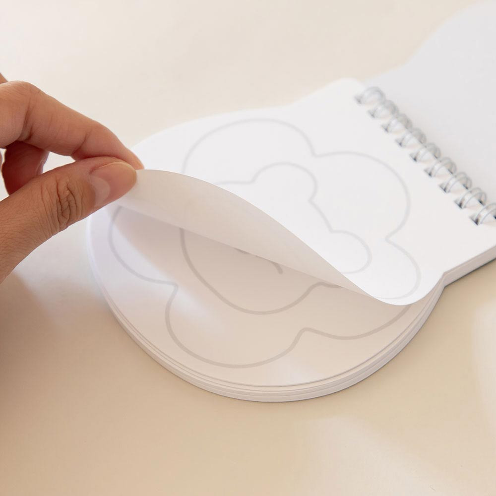 Dailylike Shape Wire bound Memo Notepad: Cute&Portable Notes