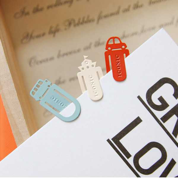 Iconic mini bookmark set - fallindesign.com