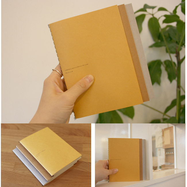 Page25 Natural and Pure A6 lined and plain notebook set