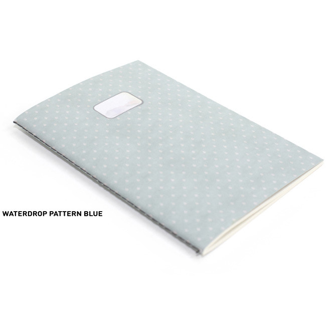 Page25 Natural and Pure pattern A5 plain notebook - fallindesign