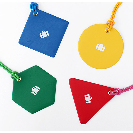 Lucalab Flag tie travel luggage name tag - fallindesign