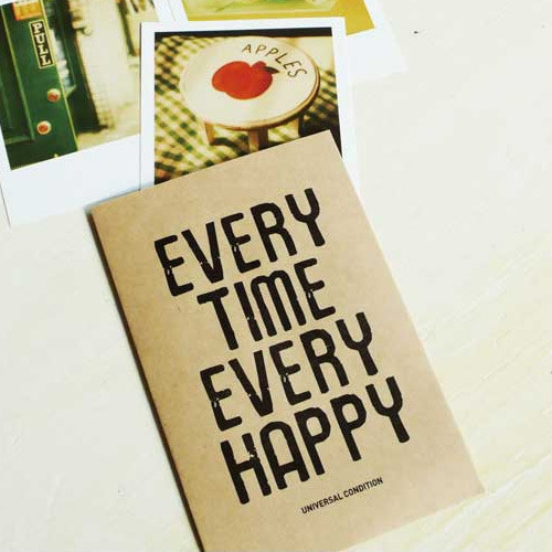 Universal condition Happy time postcard envelope set - fallindesign