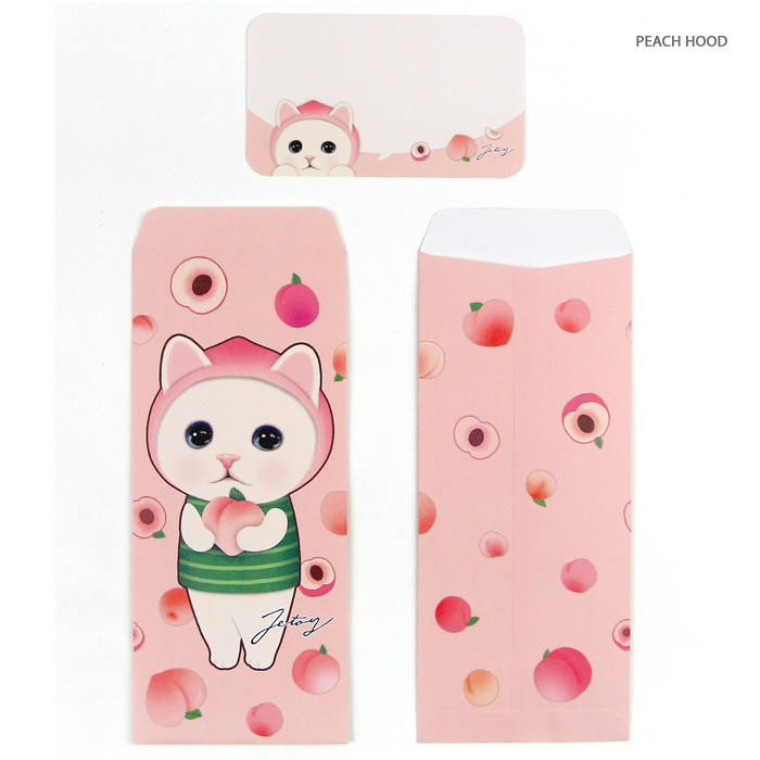Jetoy Choo Choo envelope with memo note set - fallindesign.com