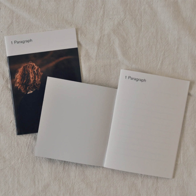 Paperpack Photograph 1 Paragraph lined small notebook ver3
