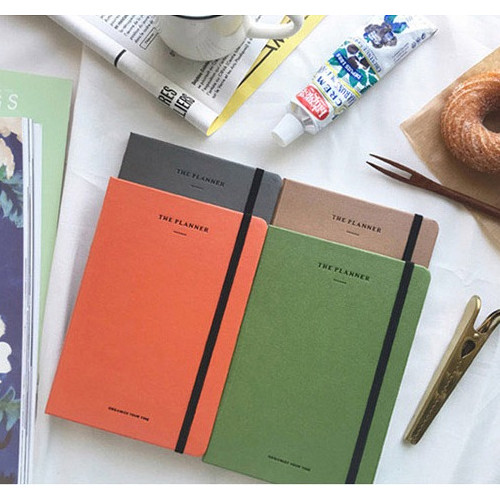 Pleple My story spiral bound undated daily diary planner - fallindesign