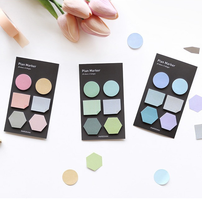 Appree Pebble small sticky memo notes - Fallindesign.com