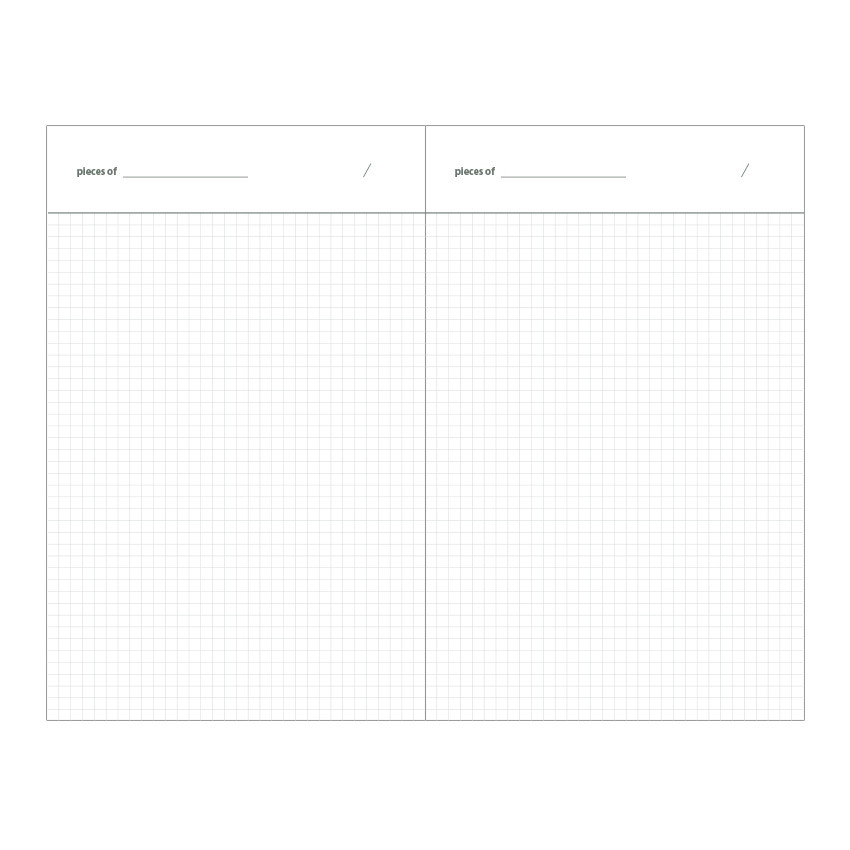 Byfulldesign Free small grid notebook - fallindesign