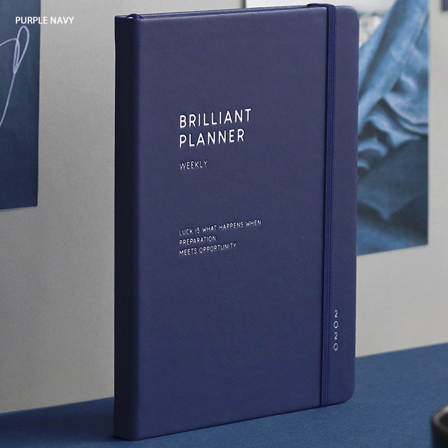 ICONIC 2020 Brilliant dated weekly planner scheduler