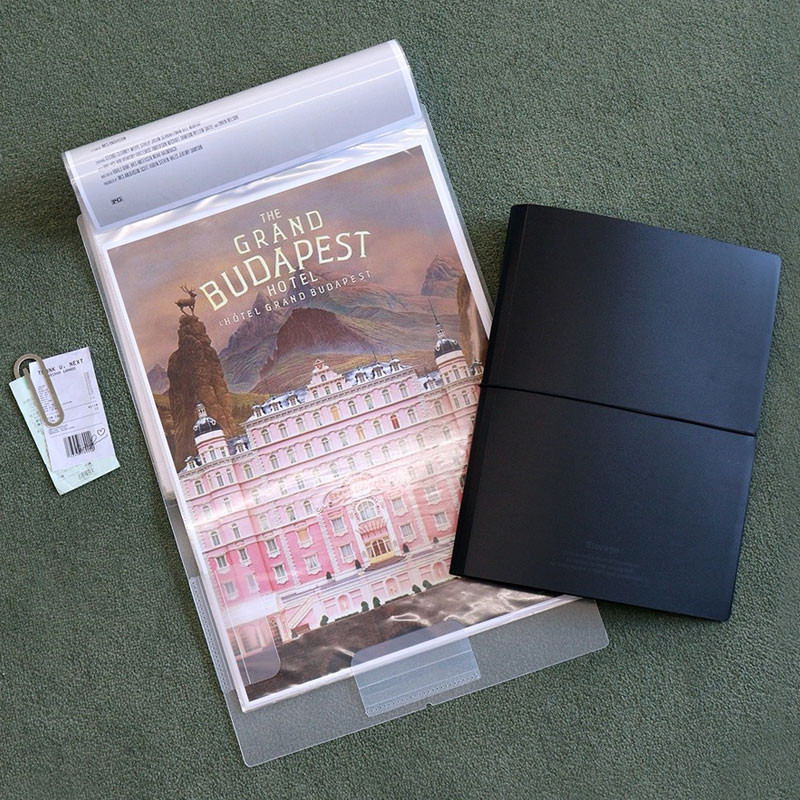 Indigo Storage A3 Clear File Folder Book - Fallindesign.com