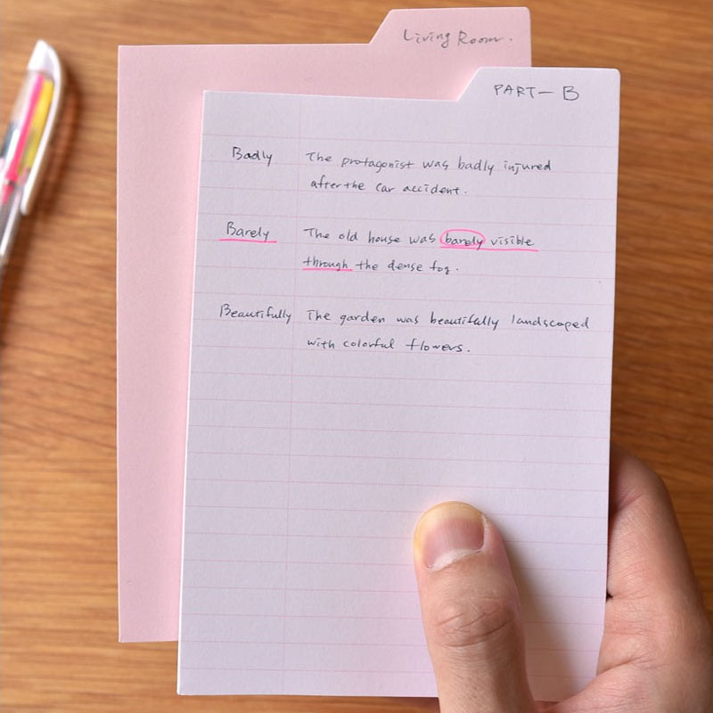 Plepic Large Index Sticky Notepad - Korean Stationery