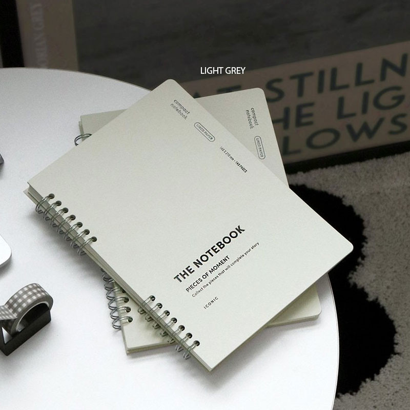 ICONIC Compact A5 Twin Wire Lined Notebook