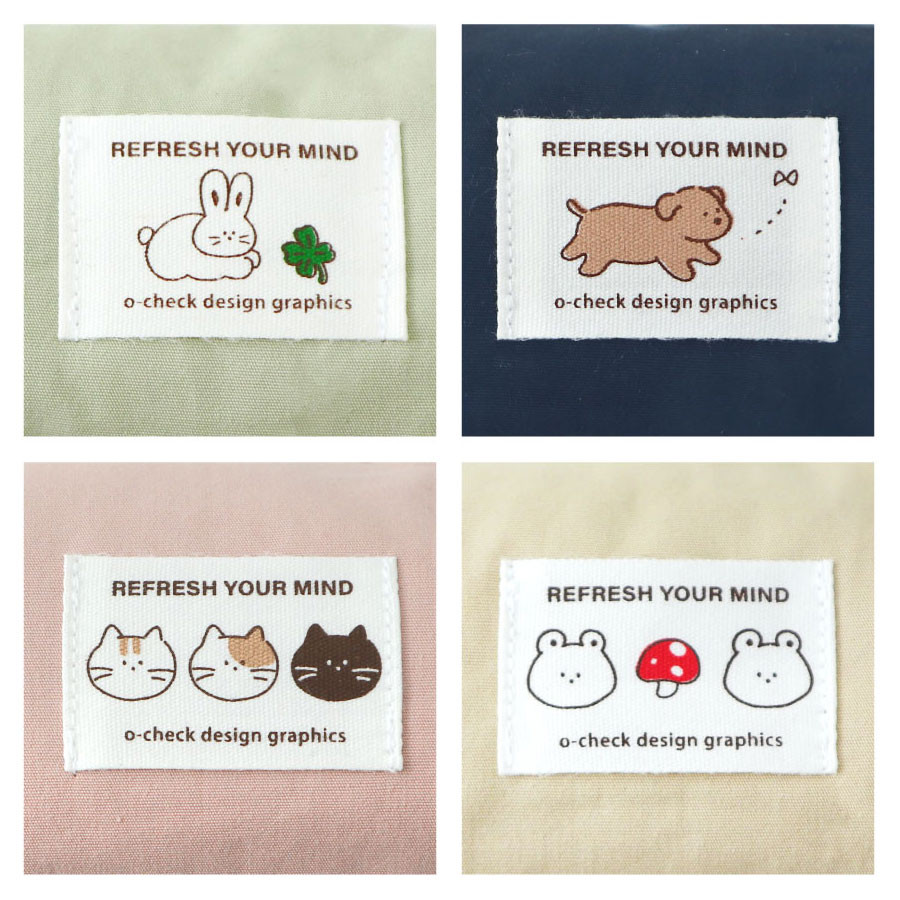 O-Check Natural Soft Small Zipper Pouch