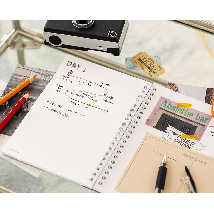 ROMANE Brunch Brother B6 PP Cover Lined Blank Notebook