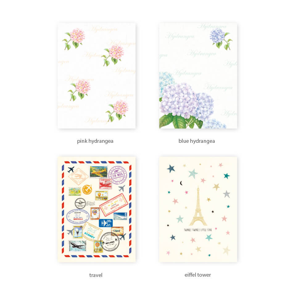 Vintage Pattern Letter Set - Shop Unique Stationery Items