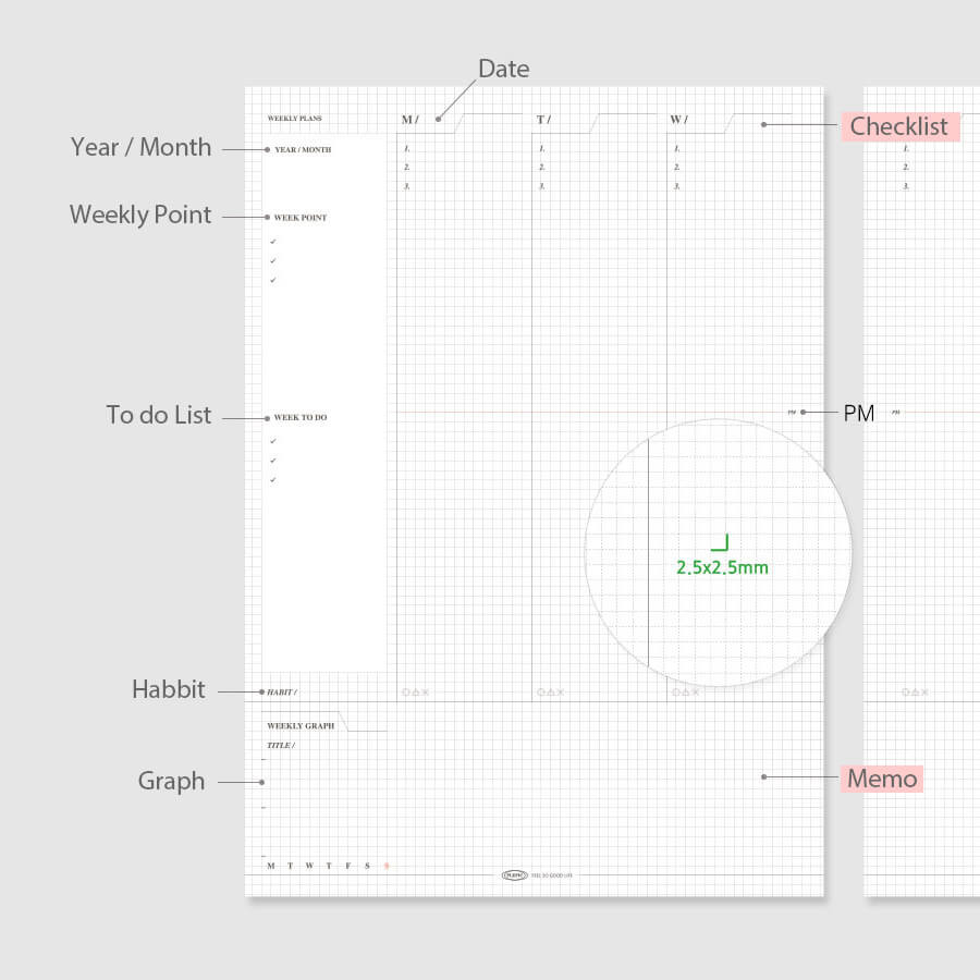Un-Monthly Weekly Planner: Rule Your Time & Slay Goals