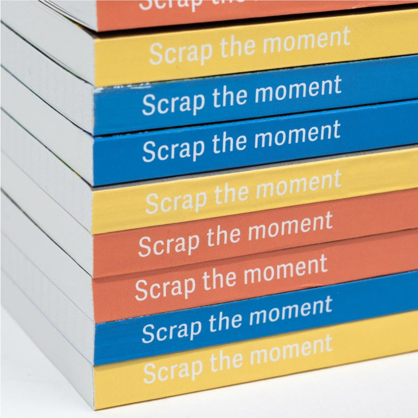 Lucalab Scrap The Moment A5 Grid Notebook