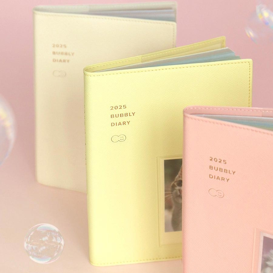 Iconic 2025 Bubbly Dated Weekly Diary: Cute and Organized