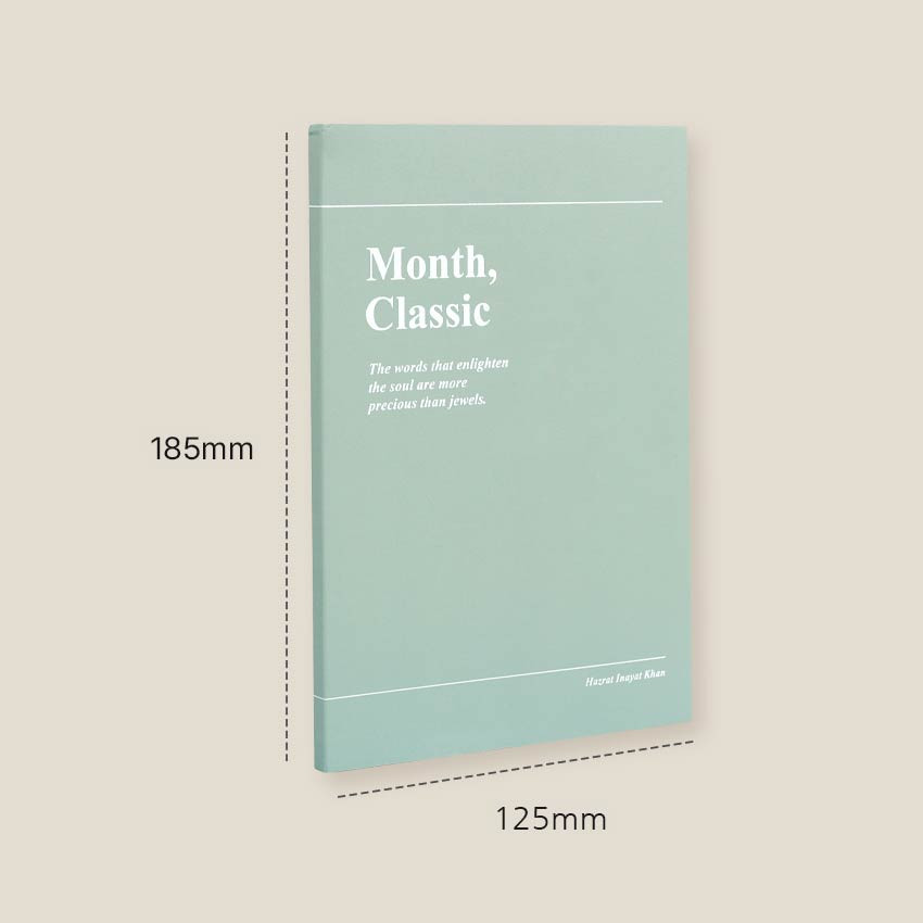 Wanna This 2025 The Classic B6 Dated Monthly Planner