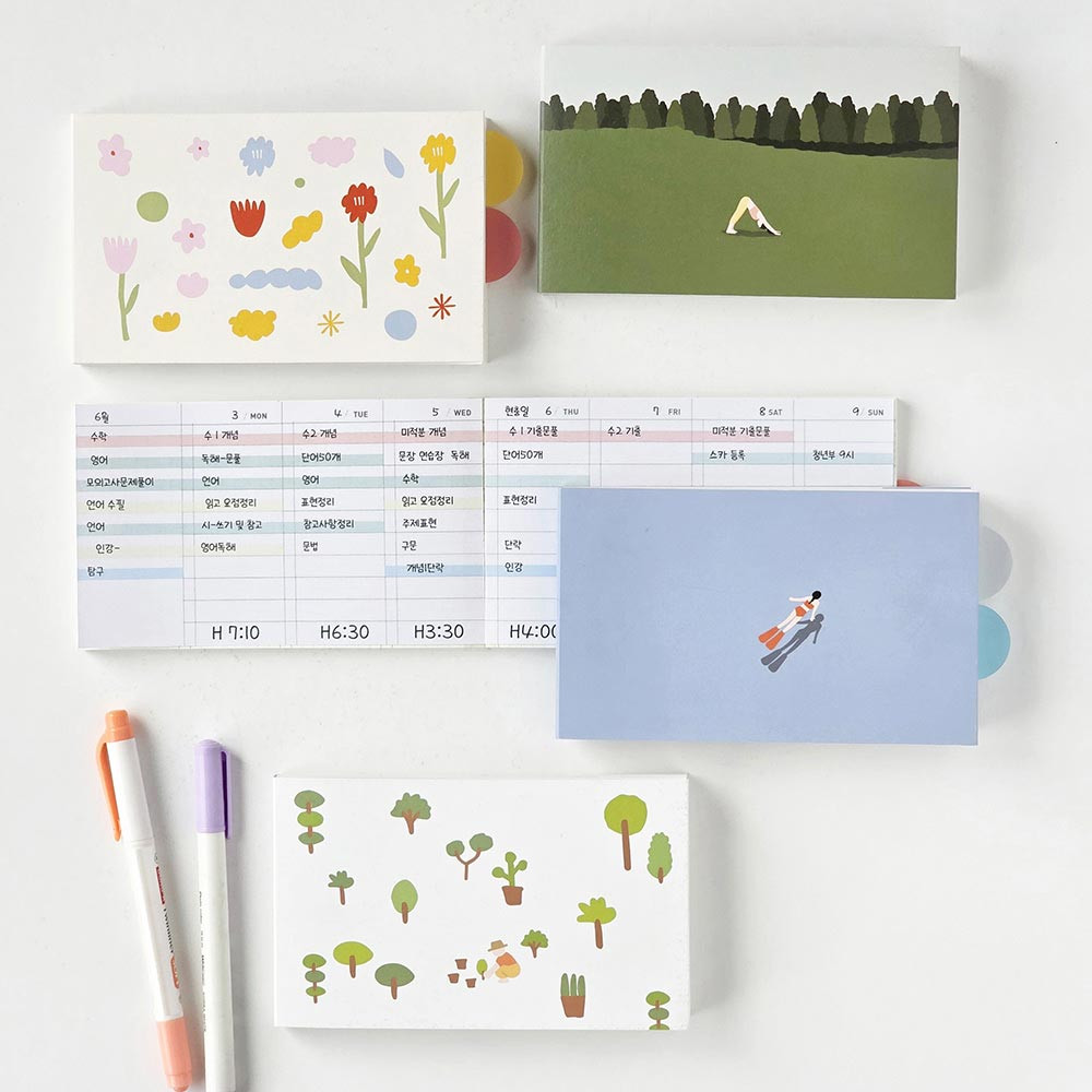 Organize Your Life with Plan It 6 Months Undated Weekly Planner