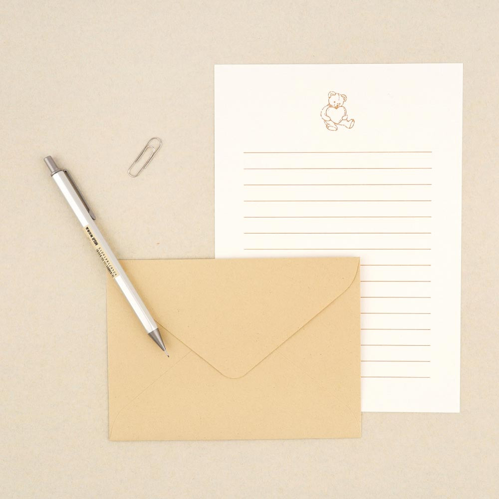Ever More Letterpress Letter Set - Unique design & Envelopes