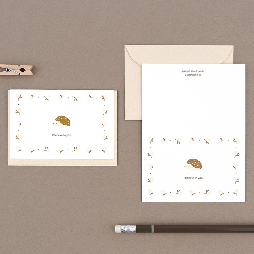 Letterpress Mini Cards - Small Note Set with Envelopes