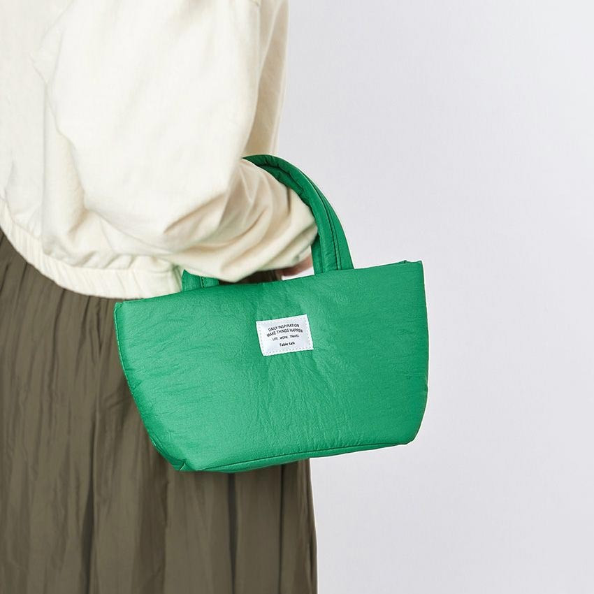 Lightweight Padded Tote Bag - Small Soft Casual Handbag
