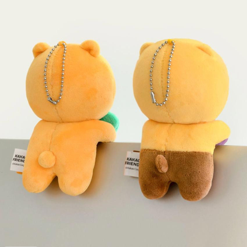 Ryan & Choonsik Monitor Plush with Keyring - Cute Desk Decor