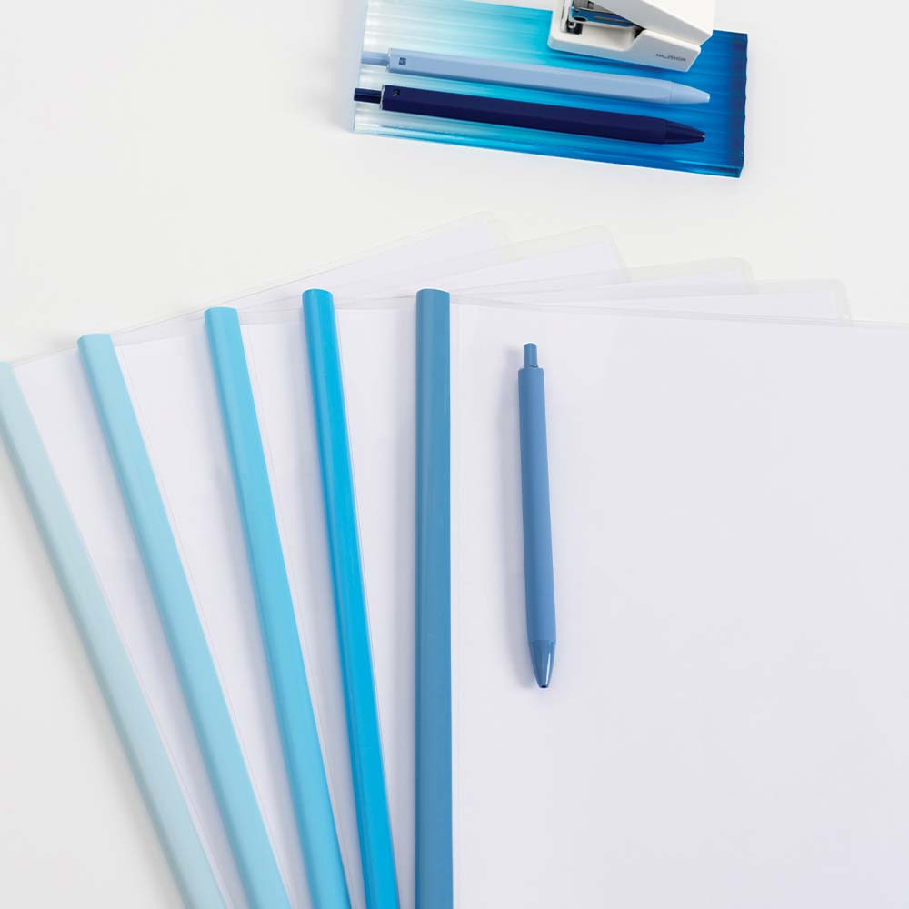 Sky Gradation File Holders - Organize with Serenity | 5-Pack
