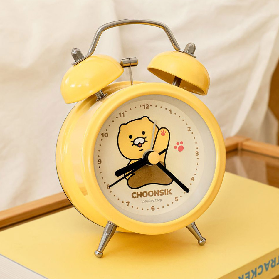 Choonsik Silent Alarm Clock - Cute & Reliable Wake-Up Call