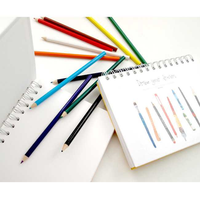 2young Wirebound draw your dream drawing notebook - fallindesign