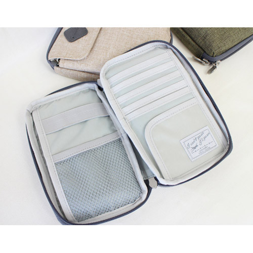 HLounge Glance smart zip around wallet pouch - fallindesign