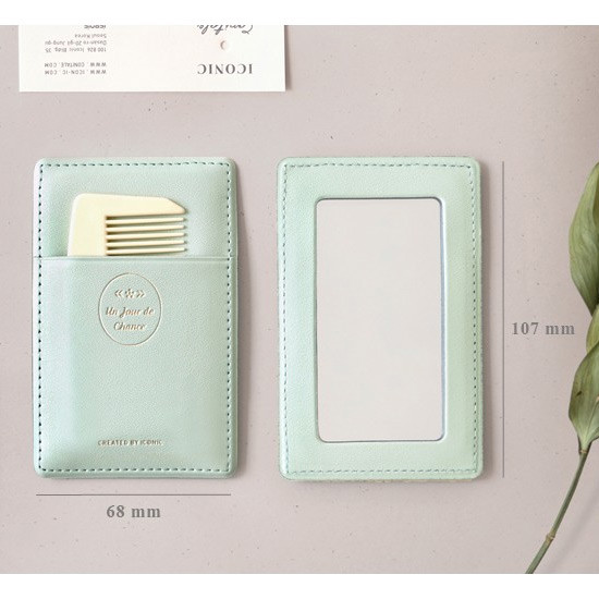 Iconic Classic handy comb and mirror set ver.2 - fallindesign