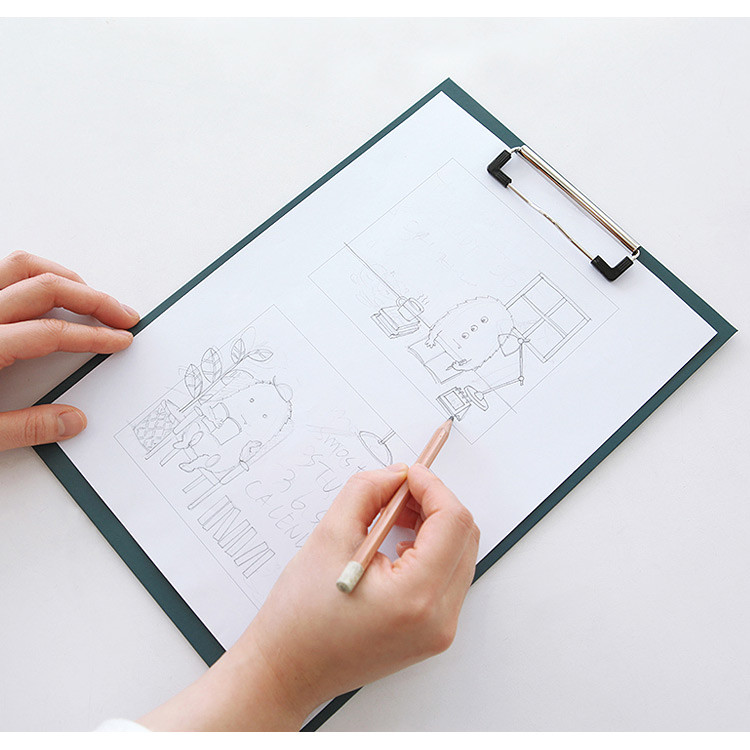 Indigo Monster's keep your paper with clipboard - fallindesign