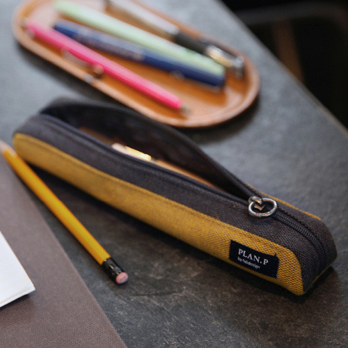 Byfulldesign Draw up a plan single zipper pencil case - fallindesign