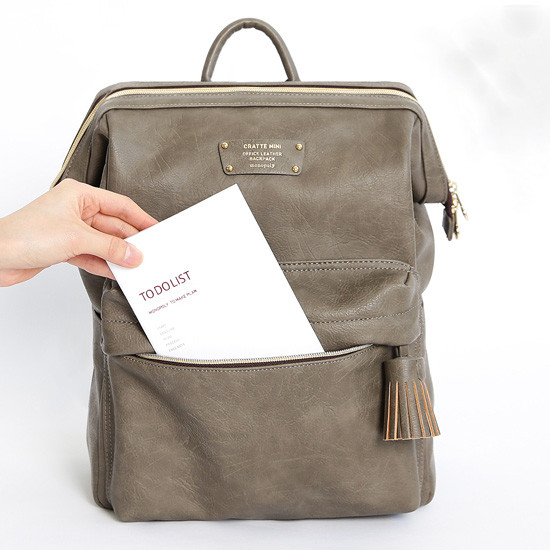 Monopoly Cratte mini leather backpack - fallindesign