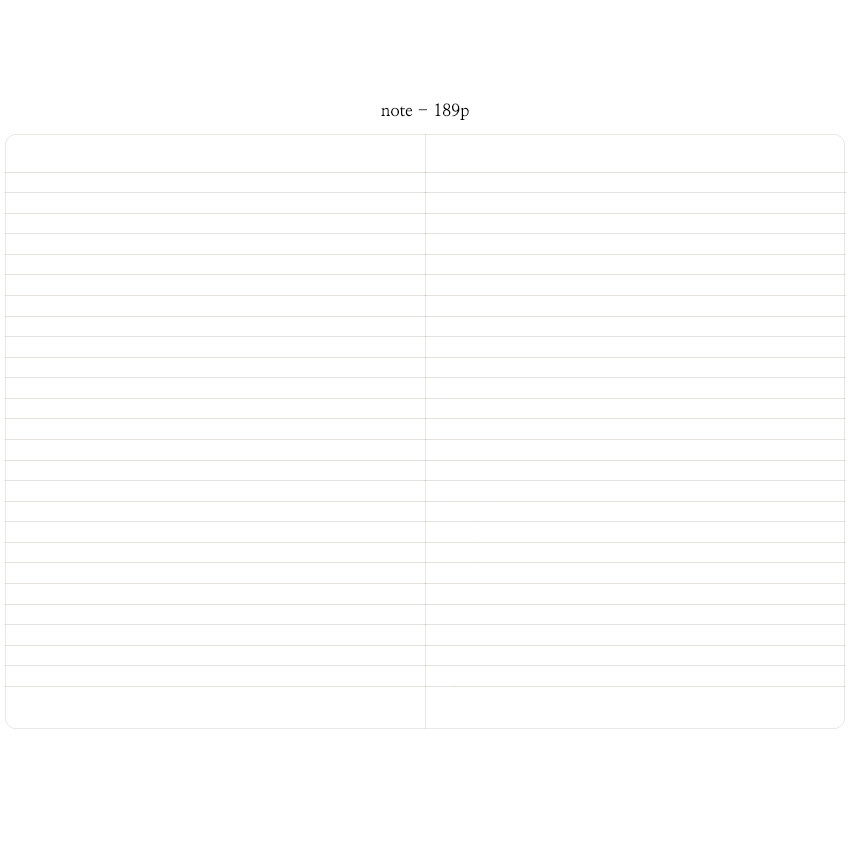 Livework Moment small lined notebook ver2 - fallindesign.com