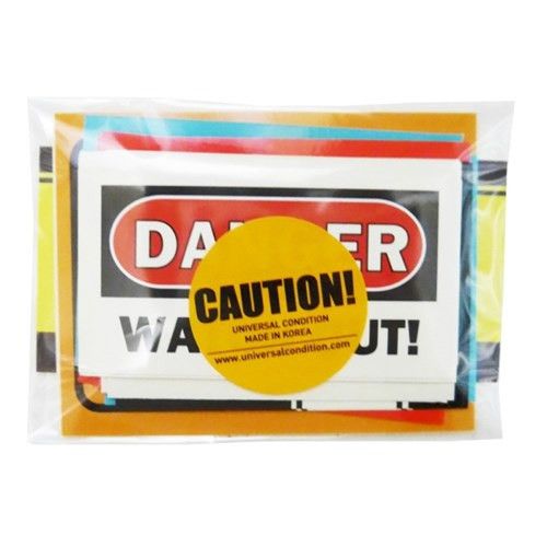 Universal condition Decorative caution sticker set - fallindesign