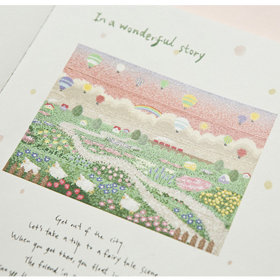 Dailylike Cumulus single roll paper deco masking tape