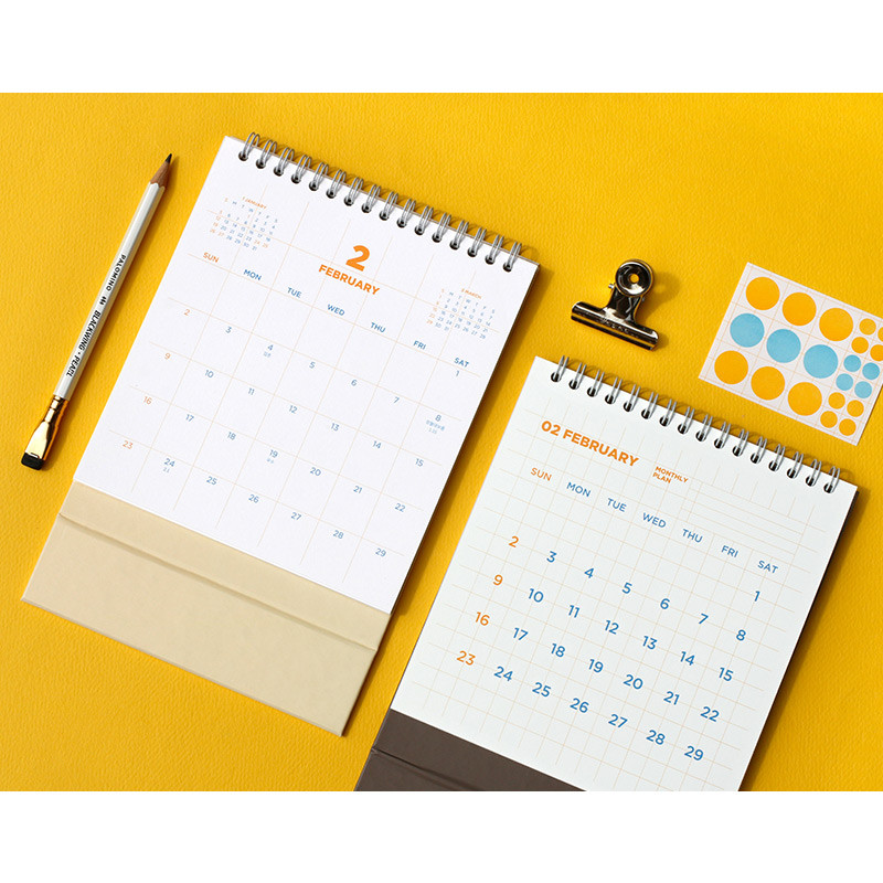 After The Rain 2020 My schedule keeper monthly desk calendar