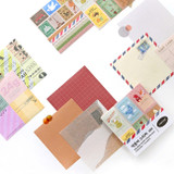 Indigo Colorful decorative paper sticker pack 50 sheets