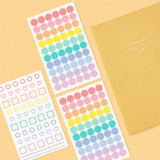 Table Talk Checking Clear Sticker Set Korean Stationery